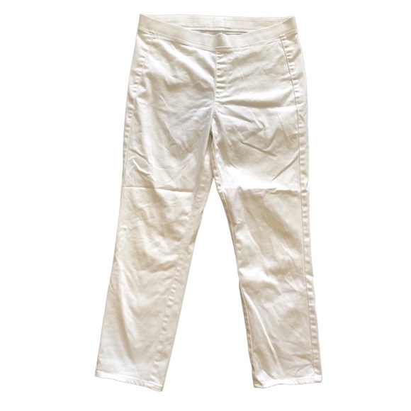 Uniqlo | Pants & Jumpsuits | Uniqlo Stretchy White Pants | Poshmark
